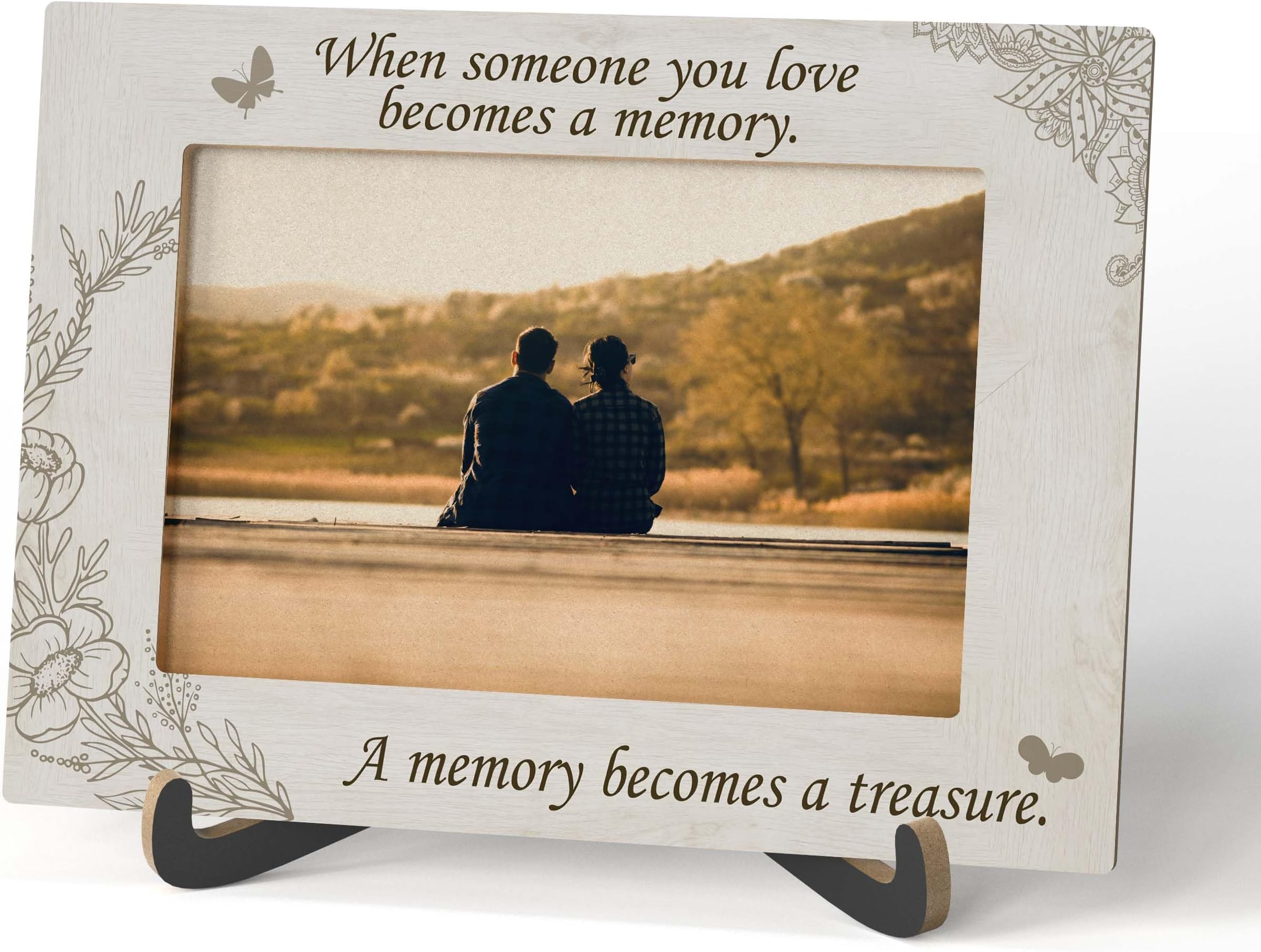 Amazon.com - Qiwog Memorial Photo Frame - When Someone You Love Becomes ...