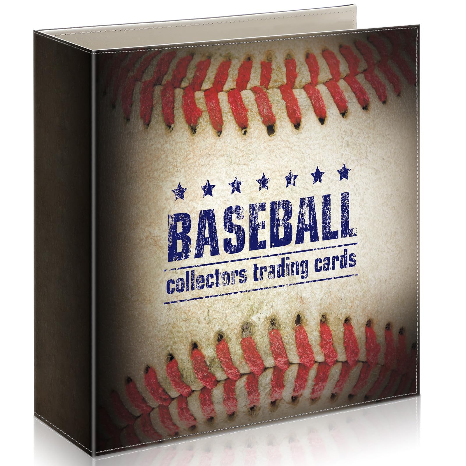 Amazon.com : Affrolling Baseball Card Binder 12.13 x 11.5 x 3.07 Inches ...