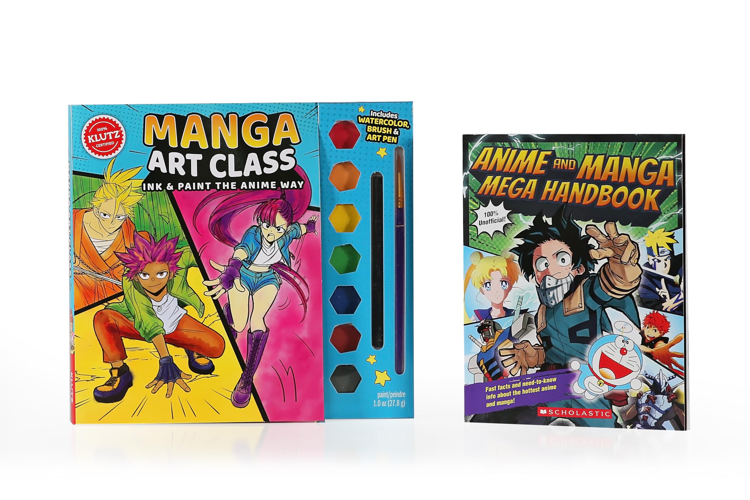 Snapklik.com : Manga Art Class Craft Kit & Anime And Manga Mega Handbook