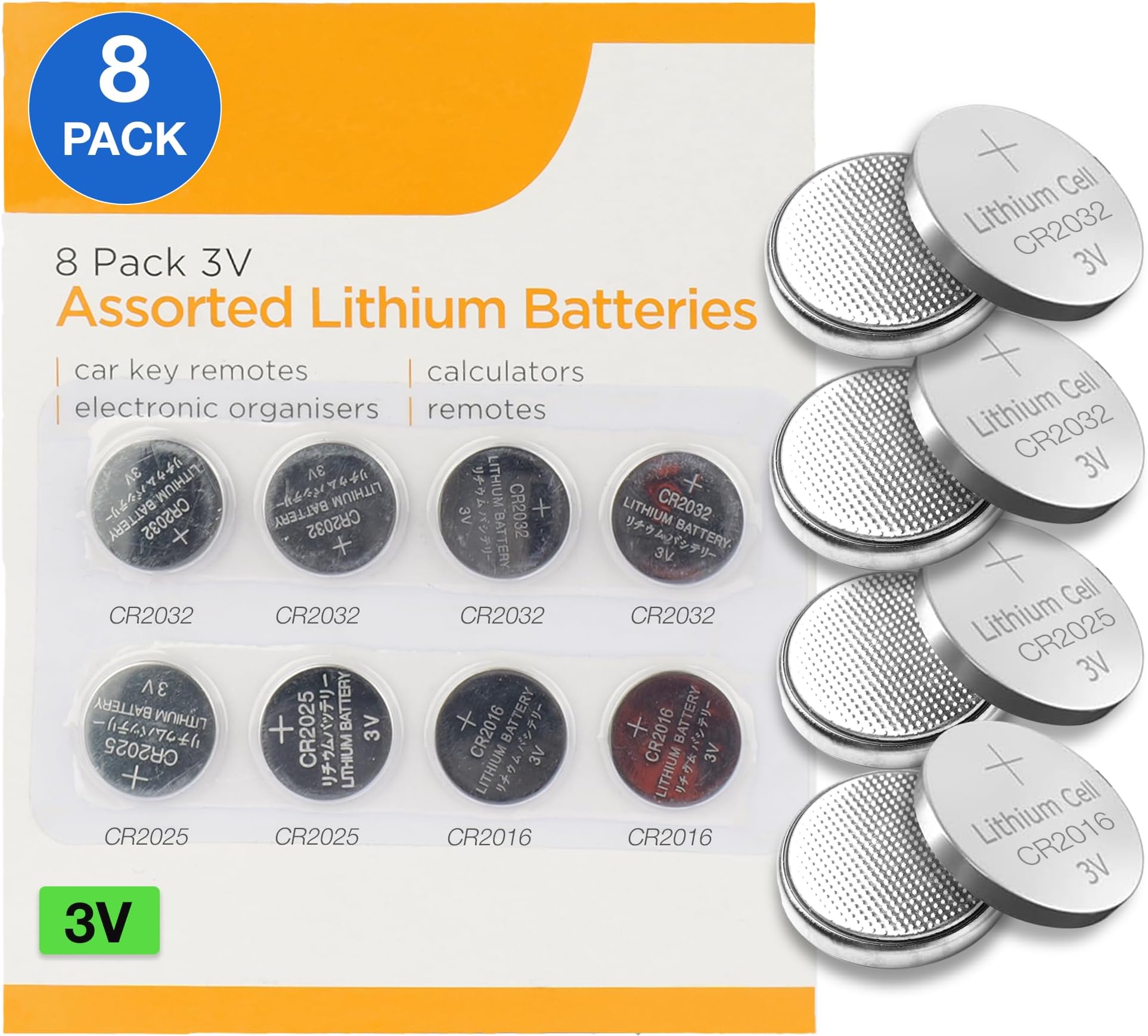S4901 JCB Lithium Coin Cell Mix Batteries - Pack of 6: Amazon.co.uk ...