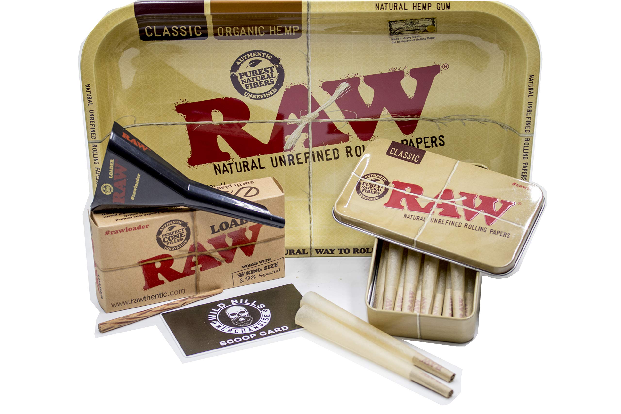 Raw Rolling Paper Kit