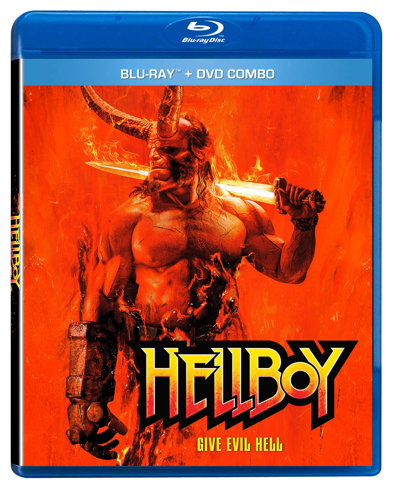 Amazon.com: Hellboy [DVD + Bluray] [Blu-ray] (Bilingual) [Blu-ray ...