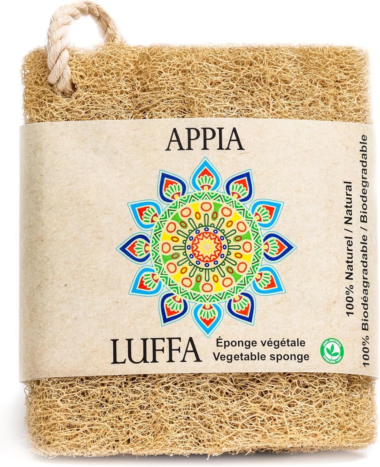 Premium Organic Egyptian Loofah Sponge – 100% Natural & Biodegradable ...