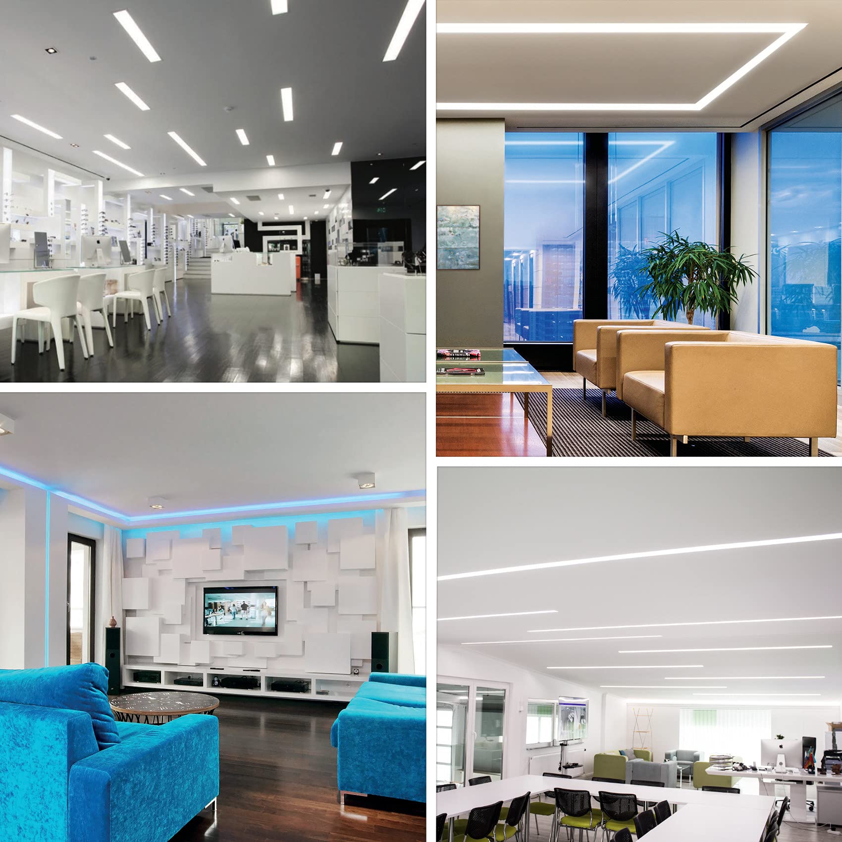 Indirect Lighting Design Indirect LED Ceiling Lighting With Motion