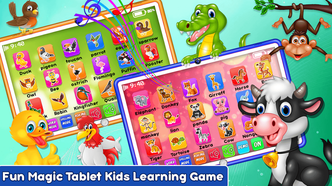 My Magic Educational Tablet - Kids Learning Game - App on Amazon Appstore