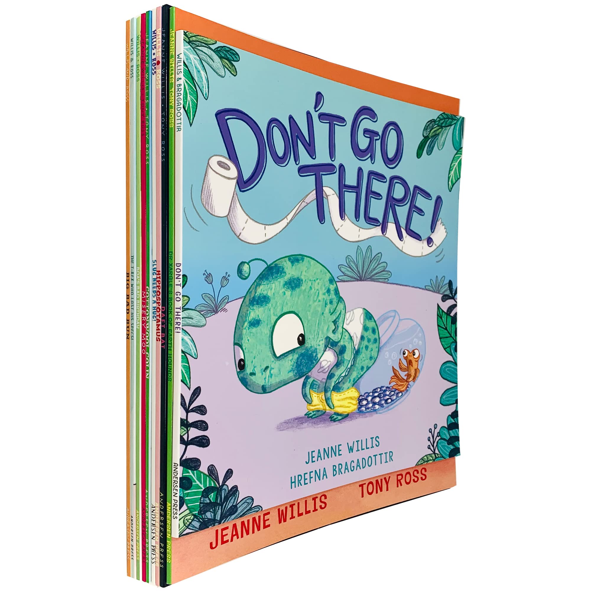 Buy Jeanne Willis Collection 10 Books Set (Don't Go There!, Daft Bat ...