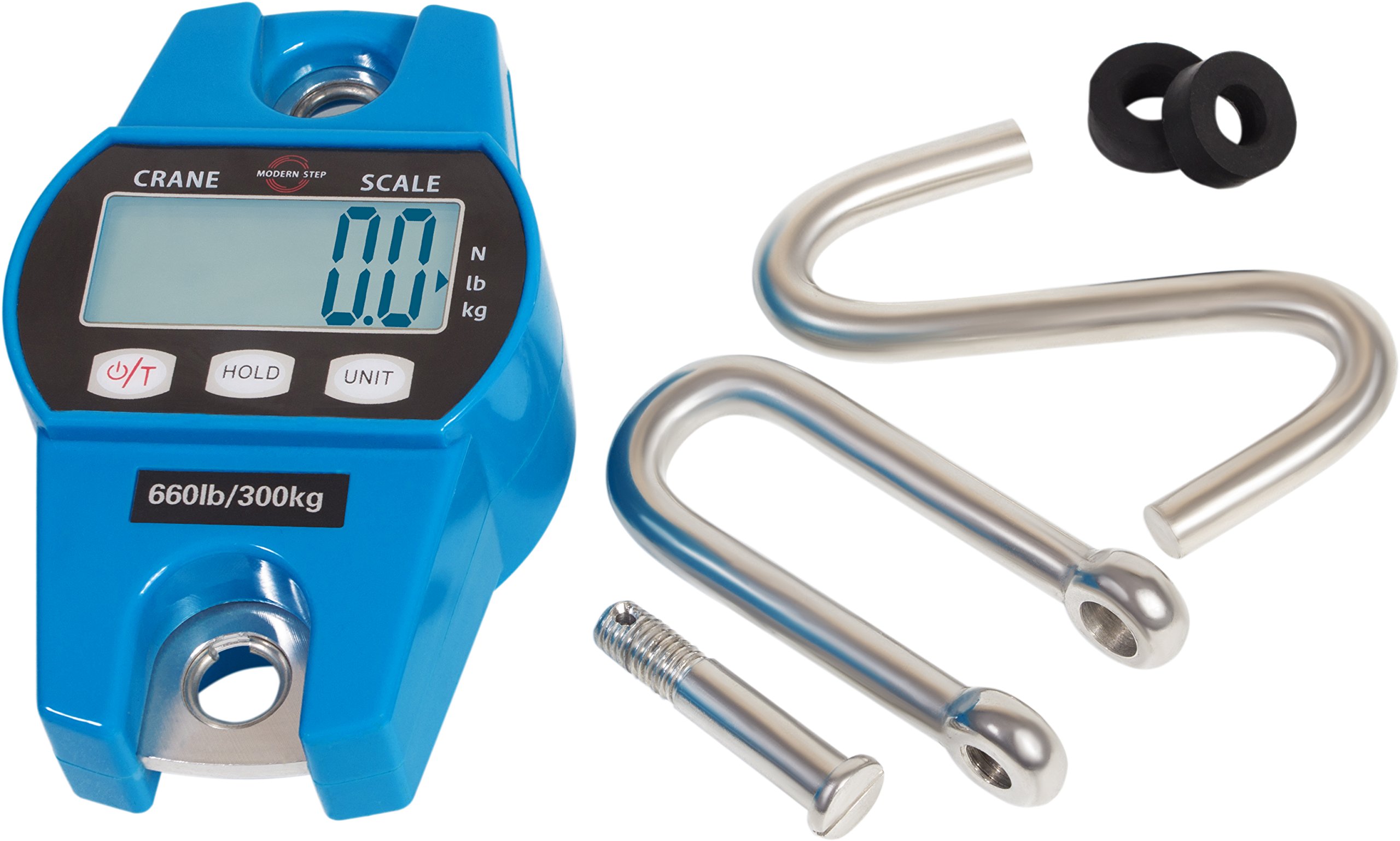 Buy MODERN STEP Hanging Scale 660Lb 300Kg for Farm, Hunting, Bow Draw ...