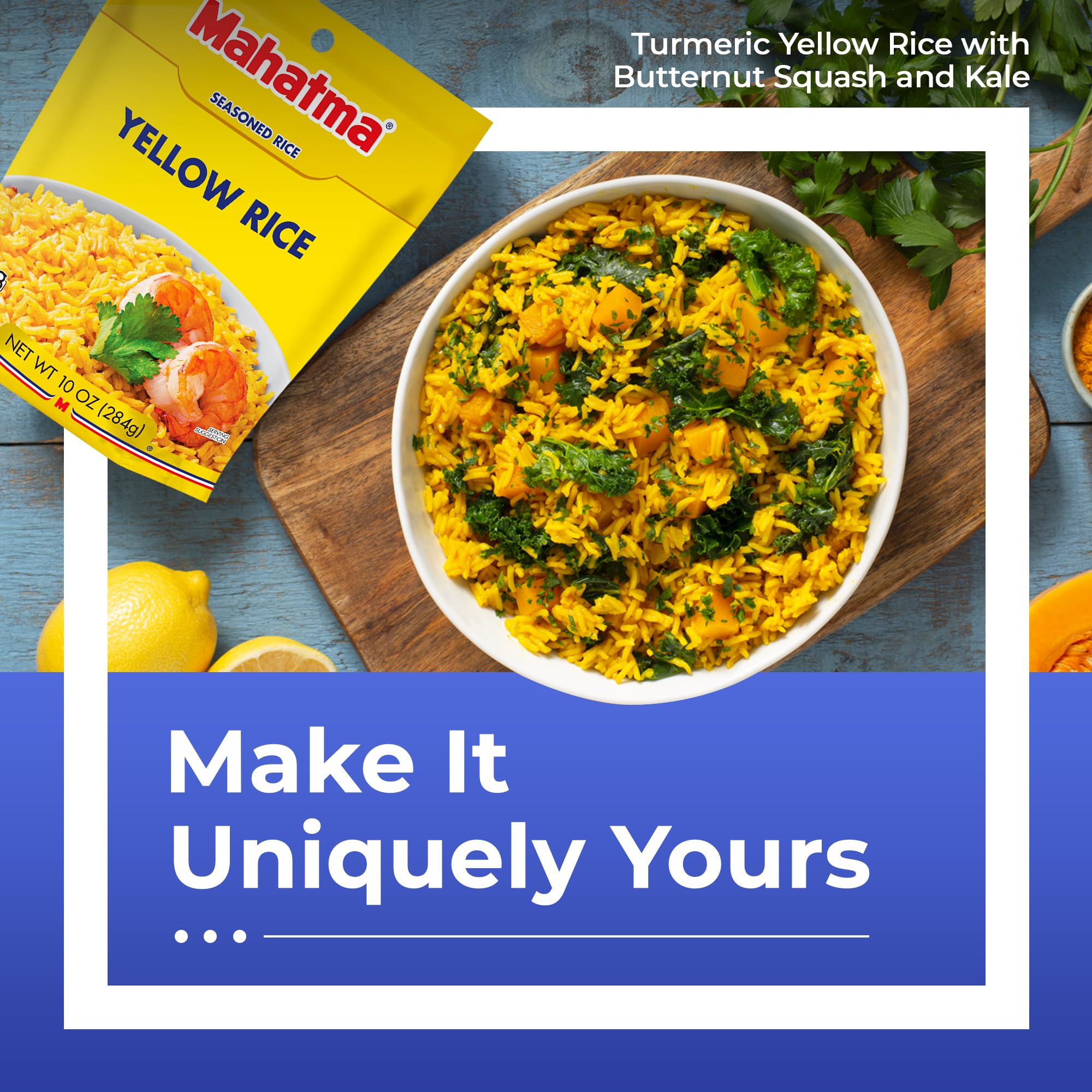 Snapklik.com : Mahatma Yellow Rice Mix, Long-Grain Rice, Stovetop Or ...