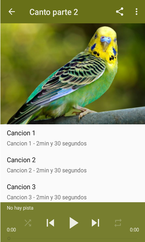 Singing Parakeet - App on Amazon Appstore