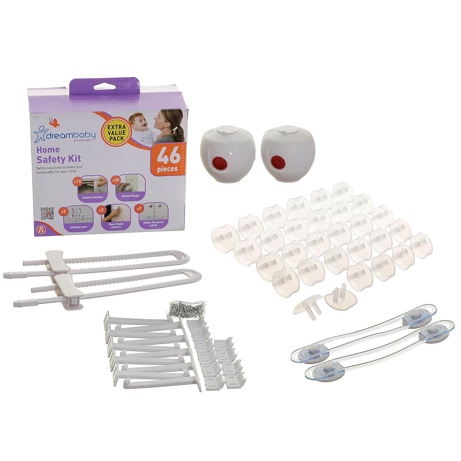 Amazon.com : Dreambaby 46 Piece Home Safety Kit : Childrens Home Safety ...
