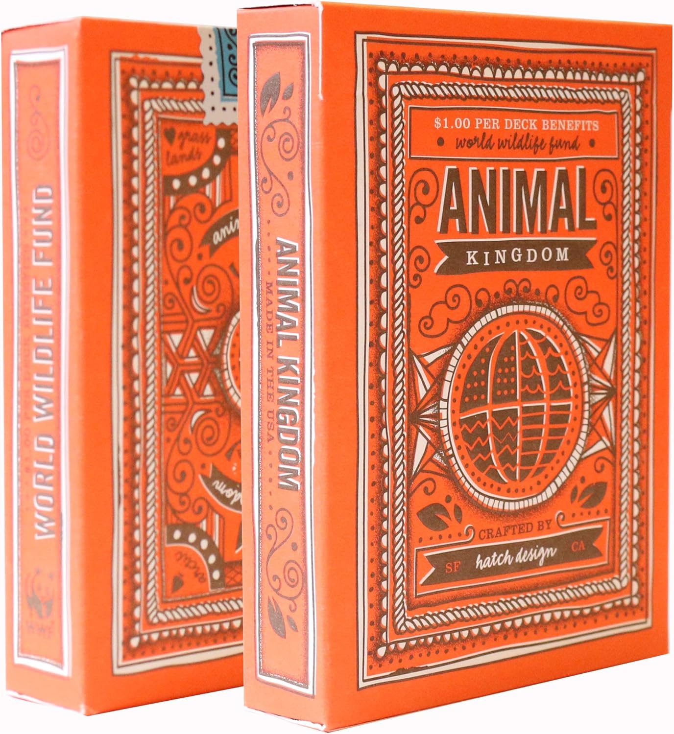 Animal Kingdom Playing Cards by Theory 11 and WWF – Includes Cipher ...