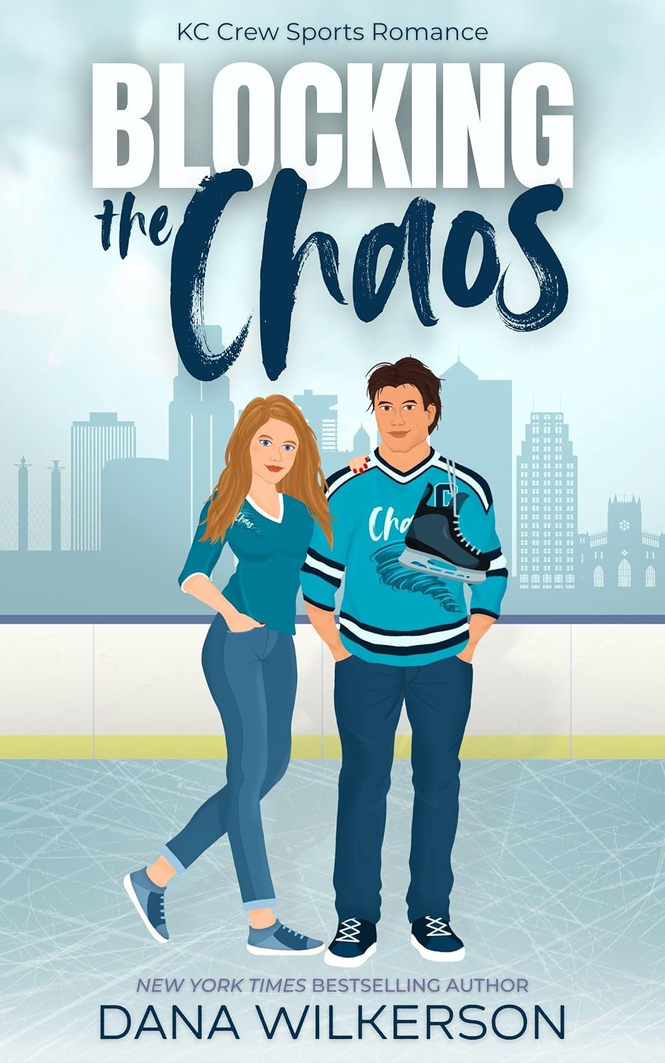 Blocking the Chaos: A Single Dad Hockey Romance (KC Crew Sports Romance ...