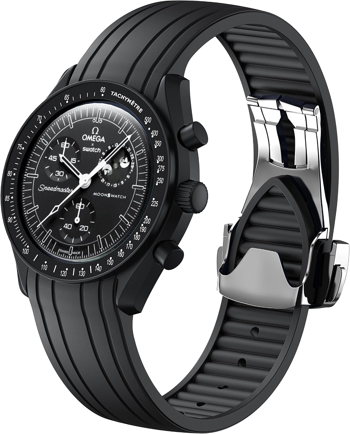 Amazon.com: Correa para reloj Omega x Swatch MoonSwatch de 0.787 in ...
