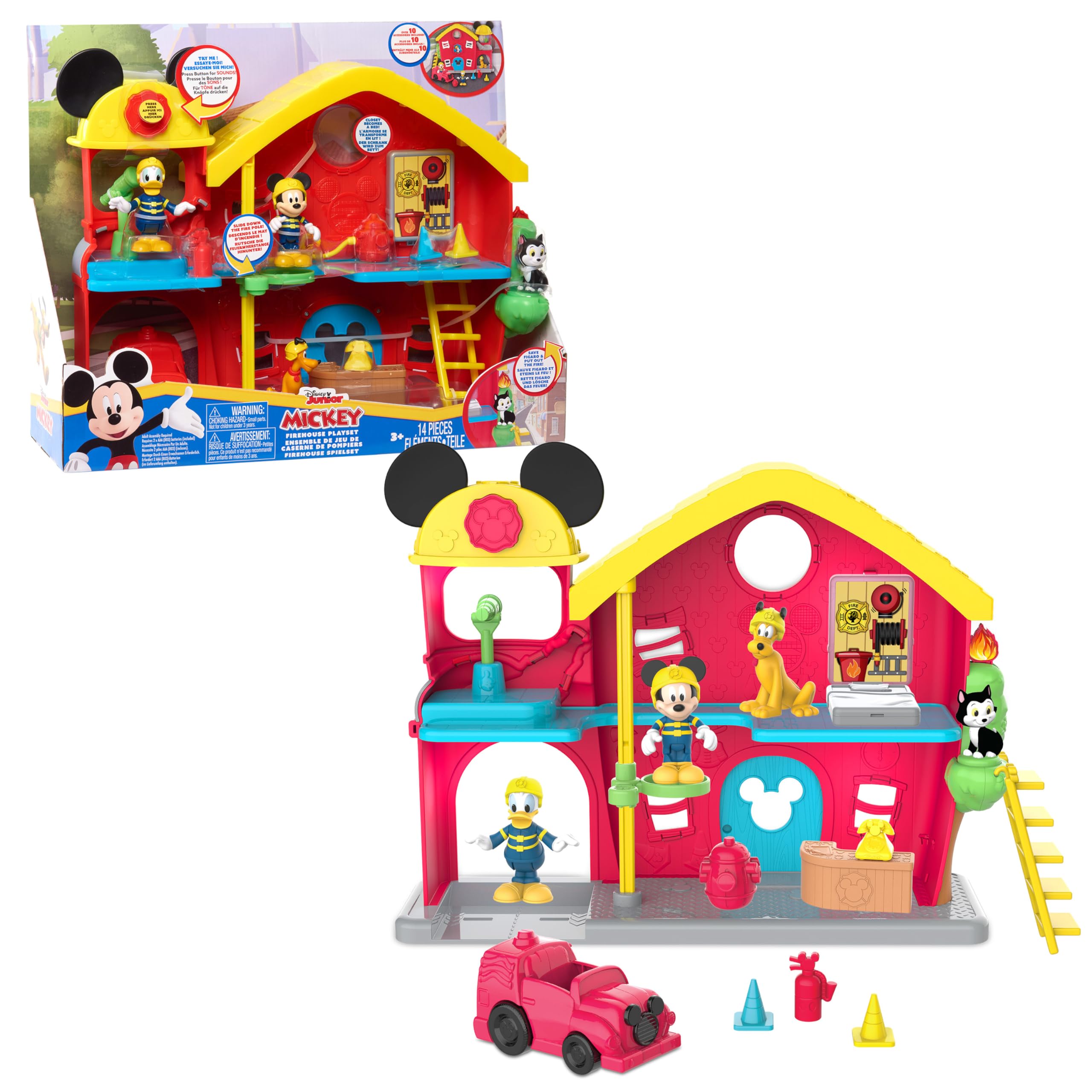 Disney Junior Mickey Mouse Clubhouse Funny Firehouse