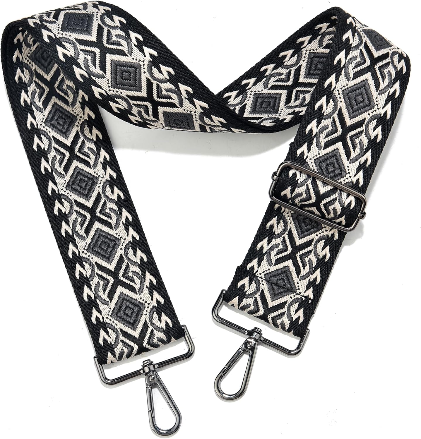 Amazon.com: Purse Strap Gunmetal Hardware Crossbody Straps for Purses 2 ...
