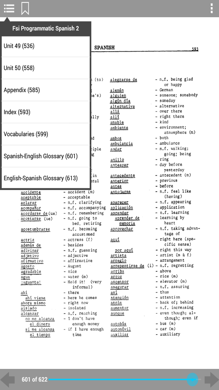 FSI: Spanish Programmatic Course Vol. 2 (Level 2) - by Audio-Forum ...