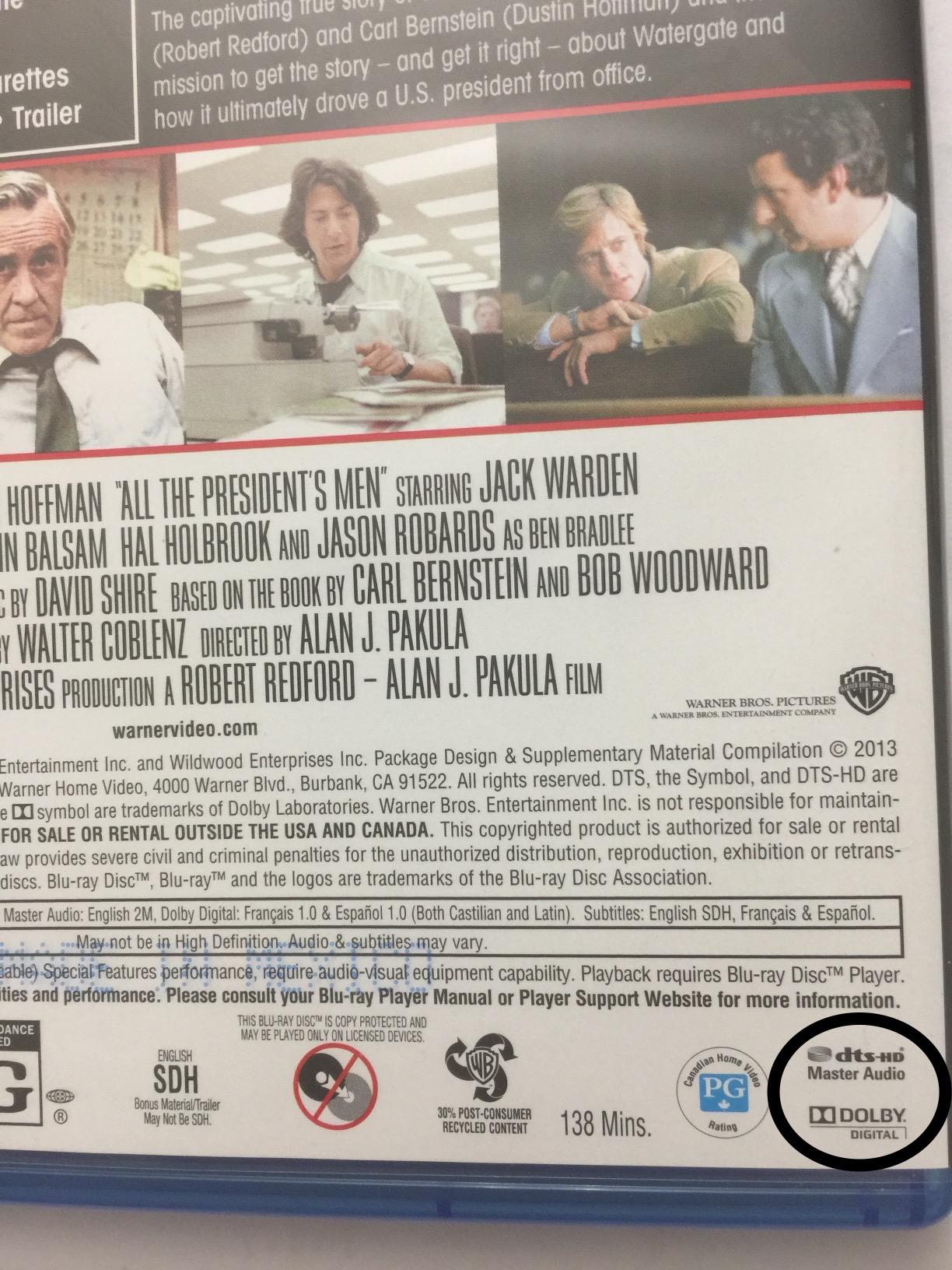 Amazon.com: All the President's Men [DVD] : Dustin Hoffman, Robert ...