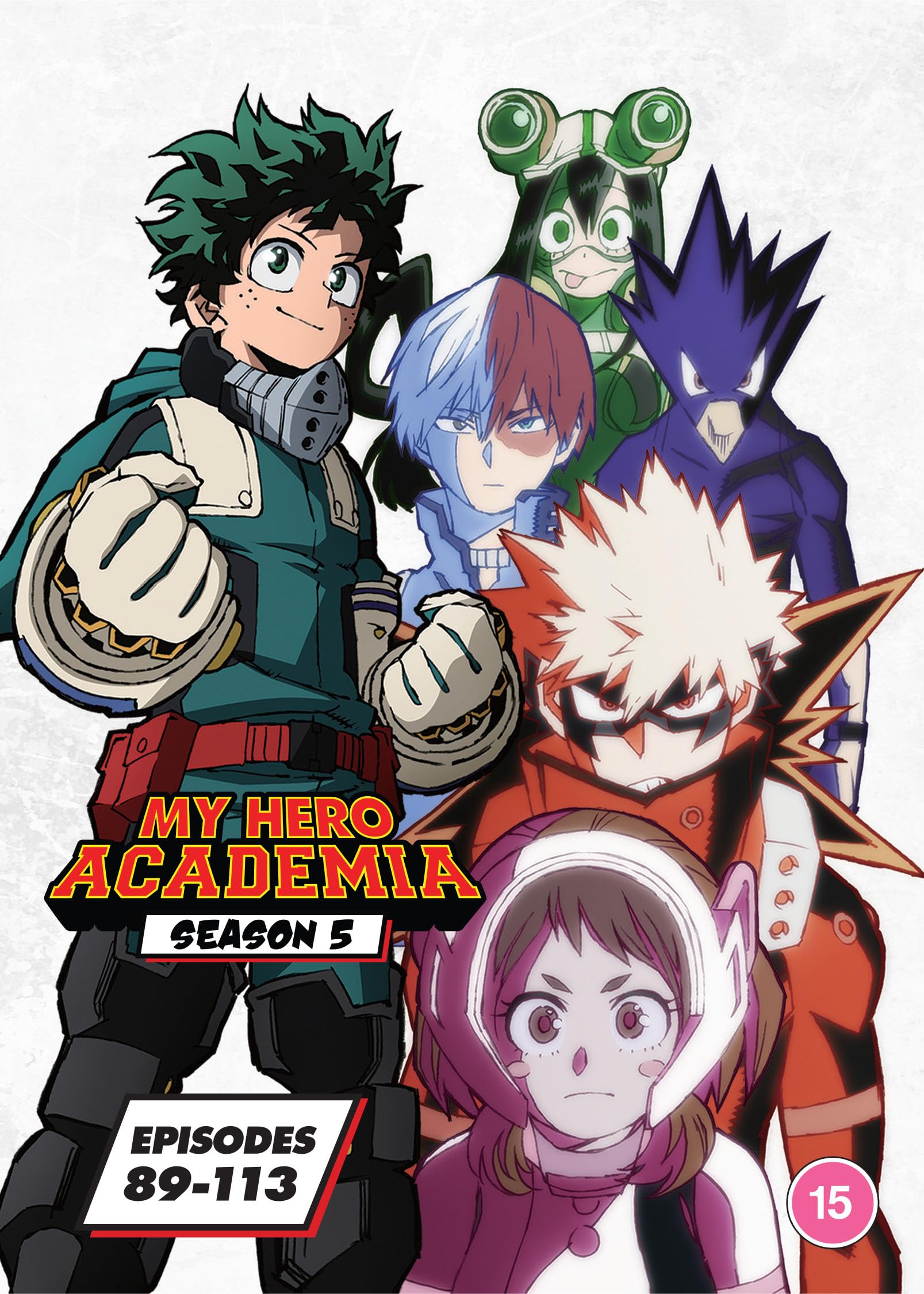 My Hero Academia - Complete Season 5 [DVD]: Amazon.co.uk: Daiki ...