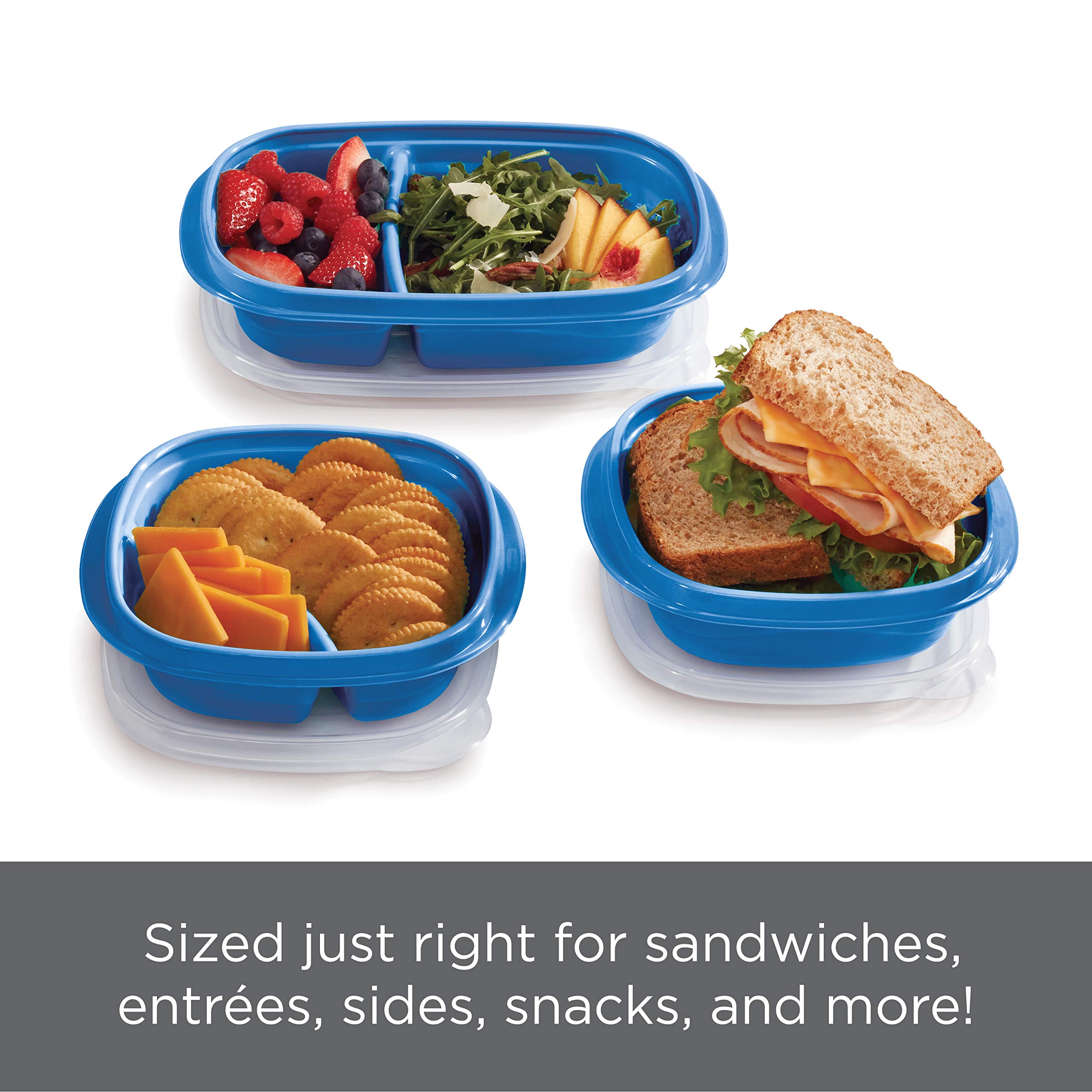 Rubbermaid TakeAlongs On The Go Food Storage and Meal Prep Containers ...