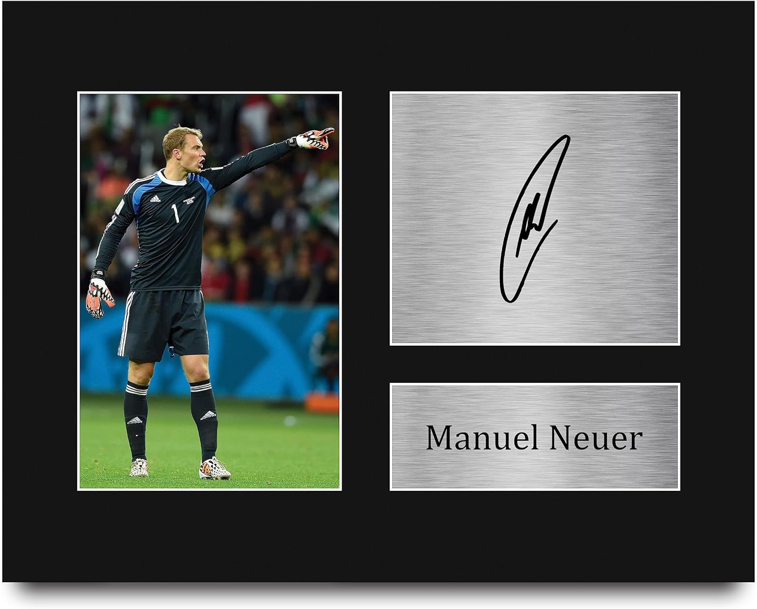 Amazon.com: HWC Trading Manuel Neuer Germany Gifts Printed Signed ...