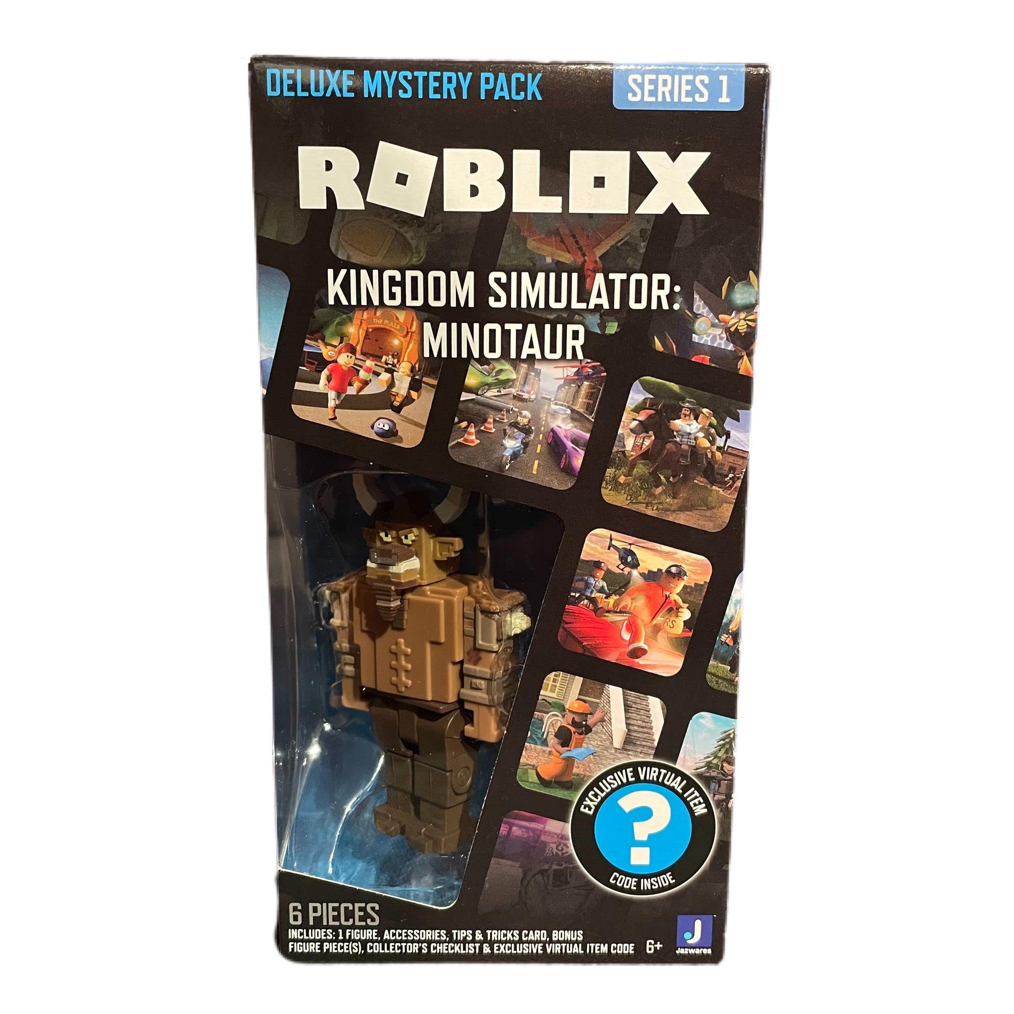 Amazon.com: Roblox Deluxe Mystery Pack Action Figure Series 1 ...