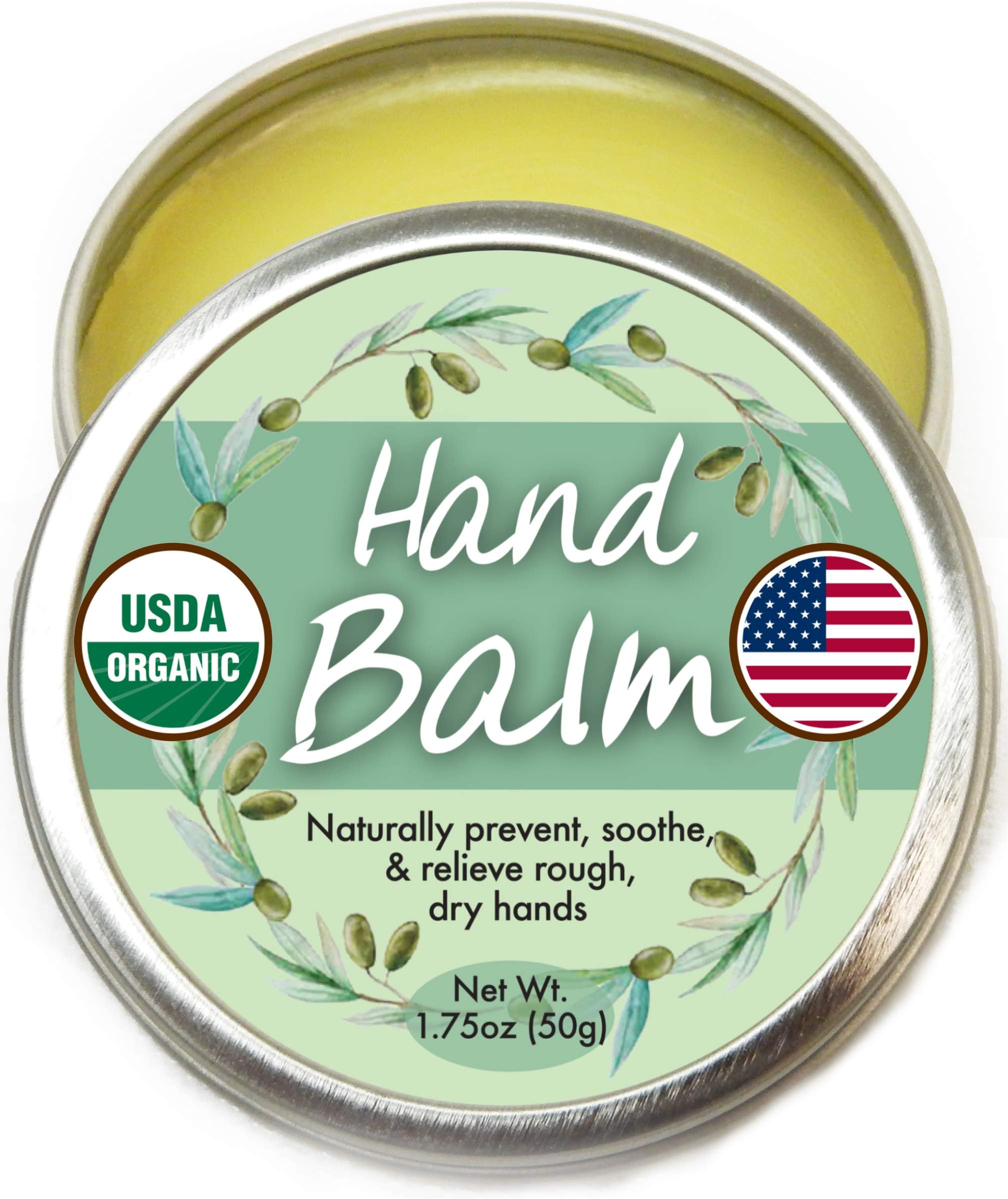 Amazon.com: Barker Goods Organic Hand Cream Balm - Hand Lotion for Dry ...