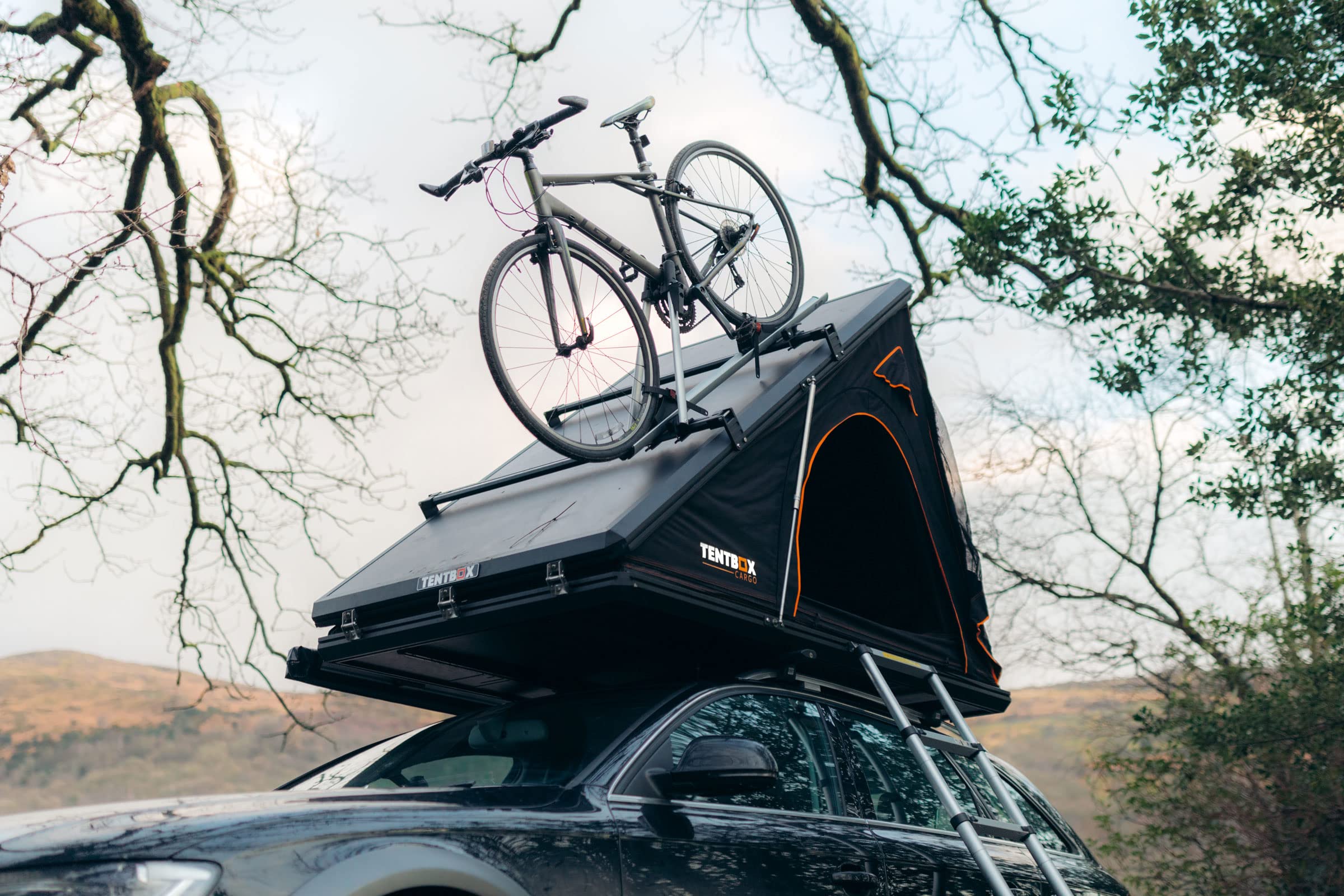 Buy TentBox Cargo Car Roof Top Tent, Sleeps 2 People, Four Season, Fits ...