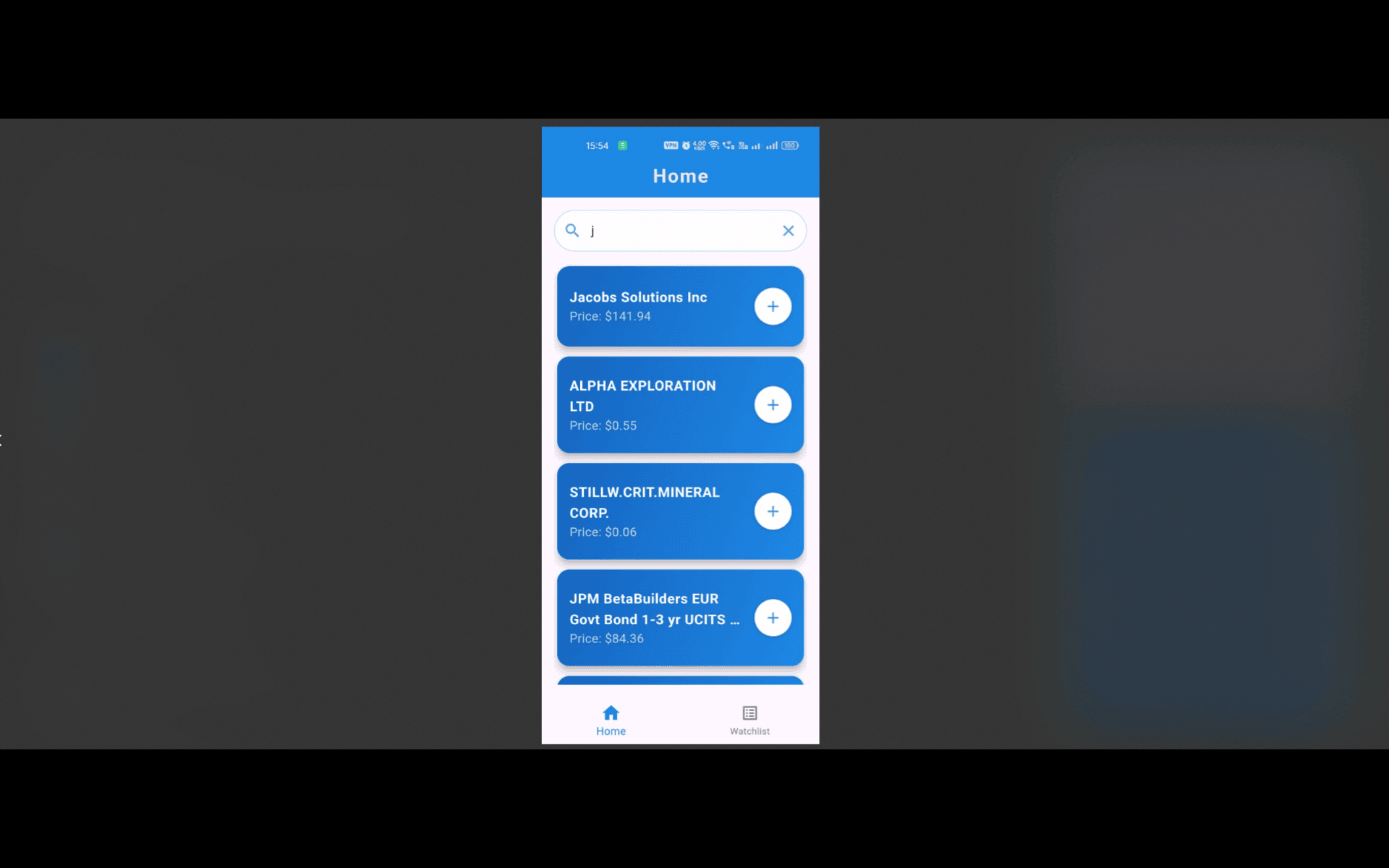 stock watchlist - App on Amazon Appstore