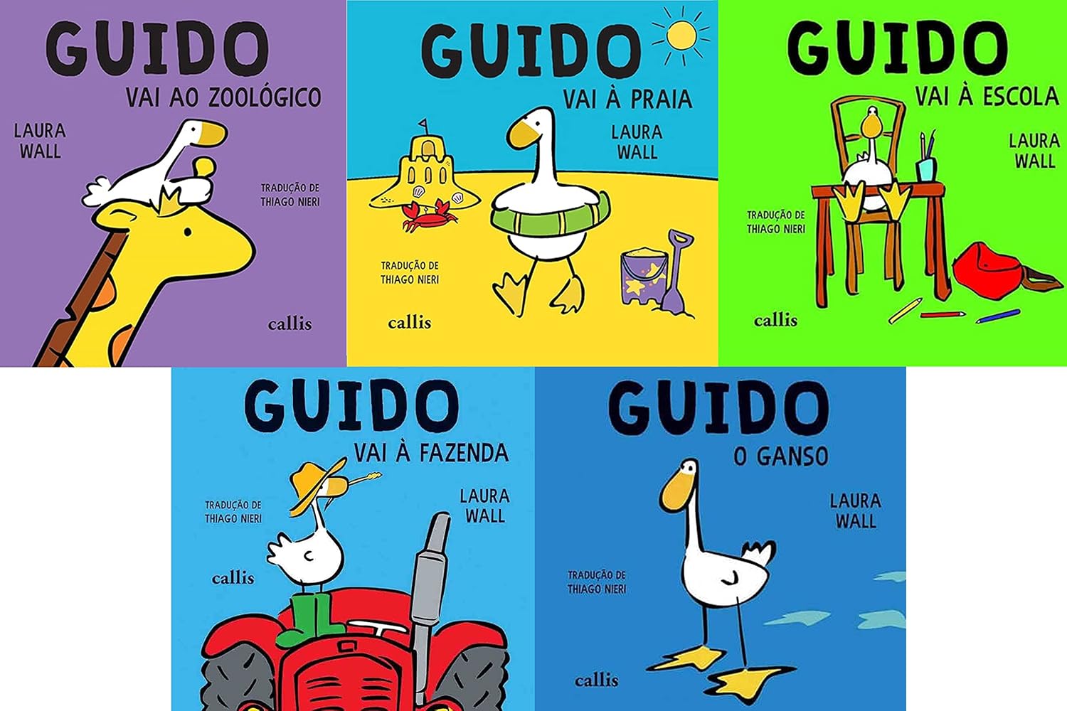 Coleção de livros Guido - 5 Vol - Editora Callis | Amazon.com.br