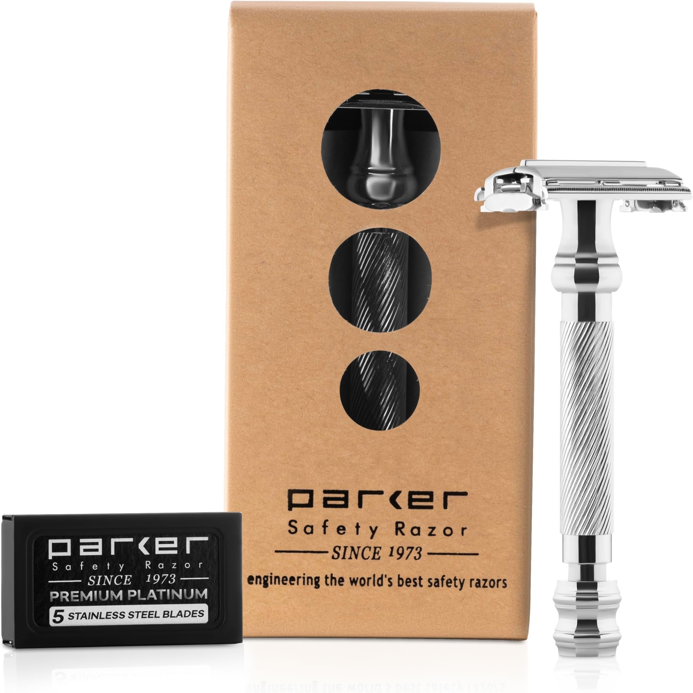 Amazon.com: Parker Safety Razor, The SOLOEDGE Single Edge Safety Razor ...