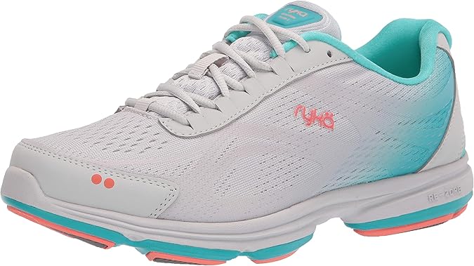 Amazon.com | Ryka Women's Devotion Plus 2 Walking Shoe, Vapor Grey, 12 ...