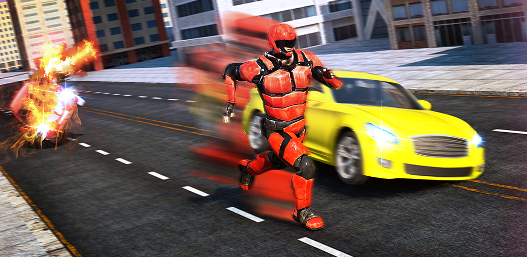 Superfast Robot Light Hero : Super light robot shooting game speed hero ...