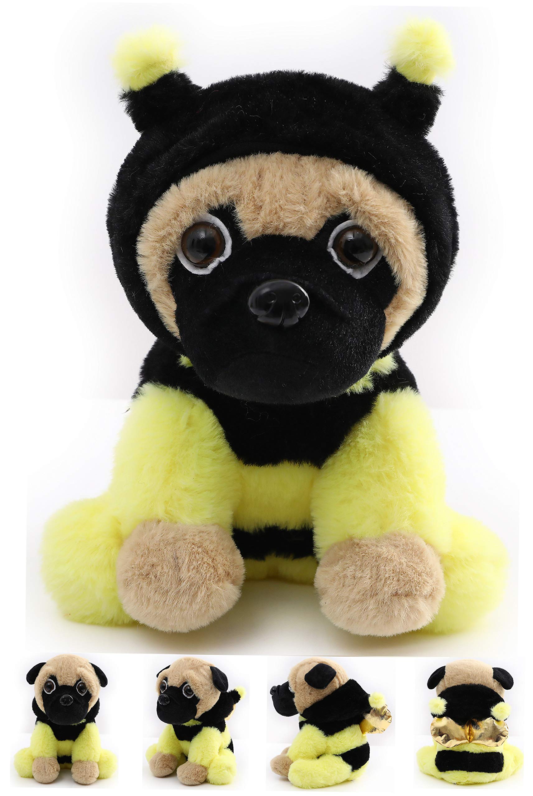 Black Pug Plush