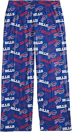 Amazon.com: Buffalo Bills Women's Scatter Pattern Pajama Lounge Multi ...