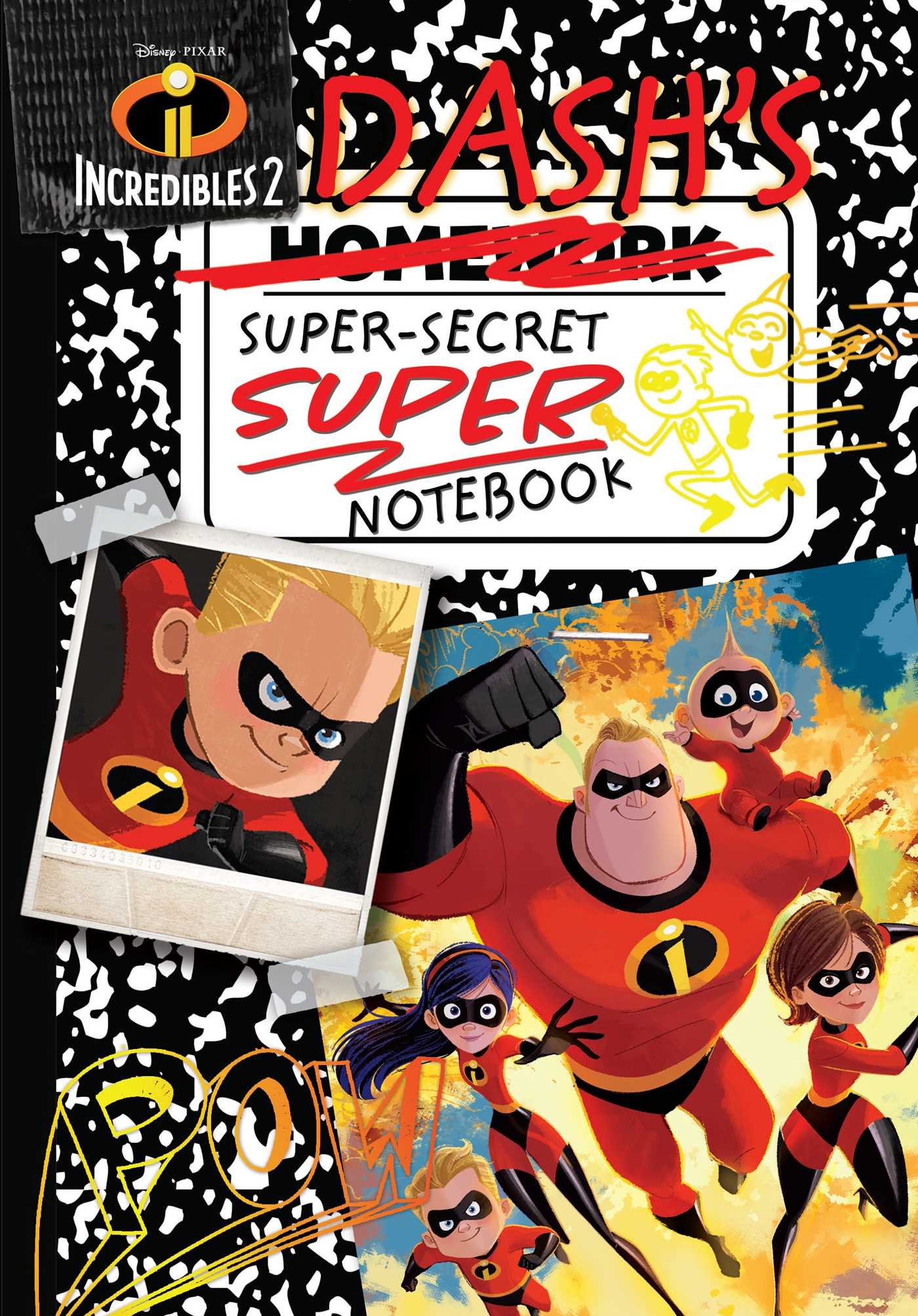 Amazon.com: Disney Pixar Incredibles 2: Dash's Super-Secret Super ...