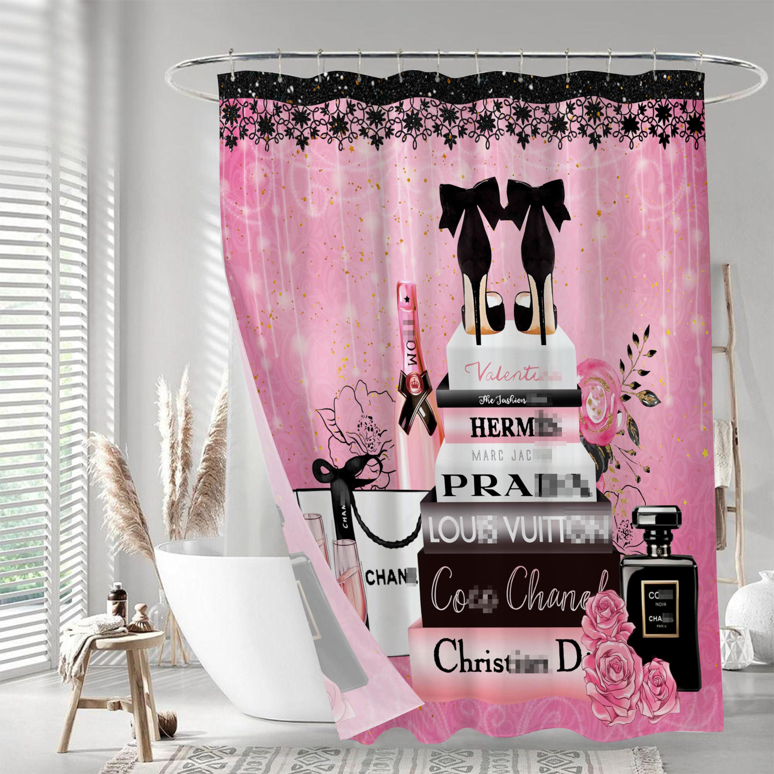 Pink Chanel Inspired Bathroom Set CHANCE EAU TENDRE Eau de Toilette ...