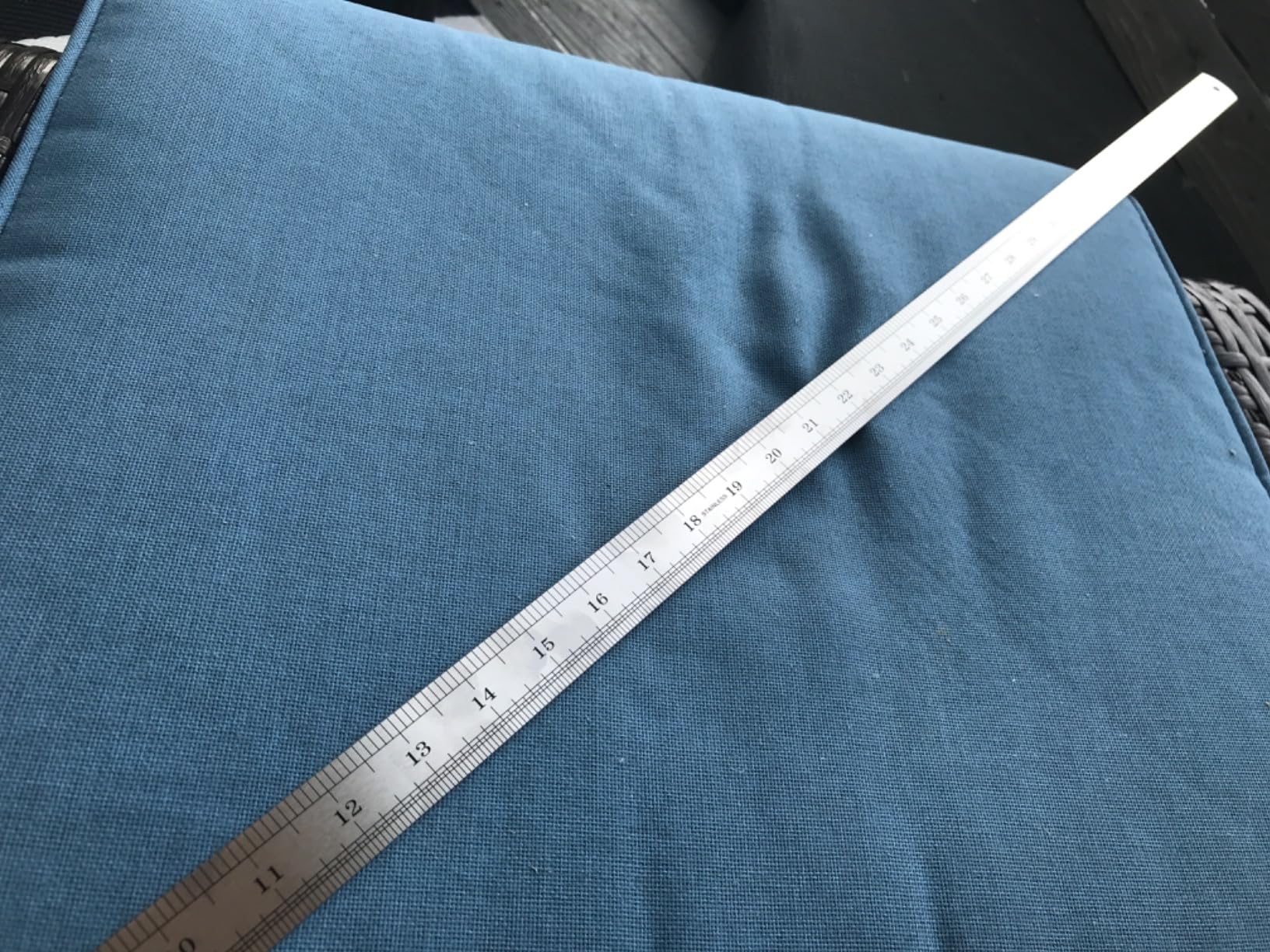 $4/mo - Finance Fisma Large Stainless Steel Ruler Rule Measure Straight ...