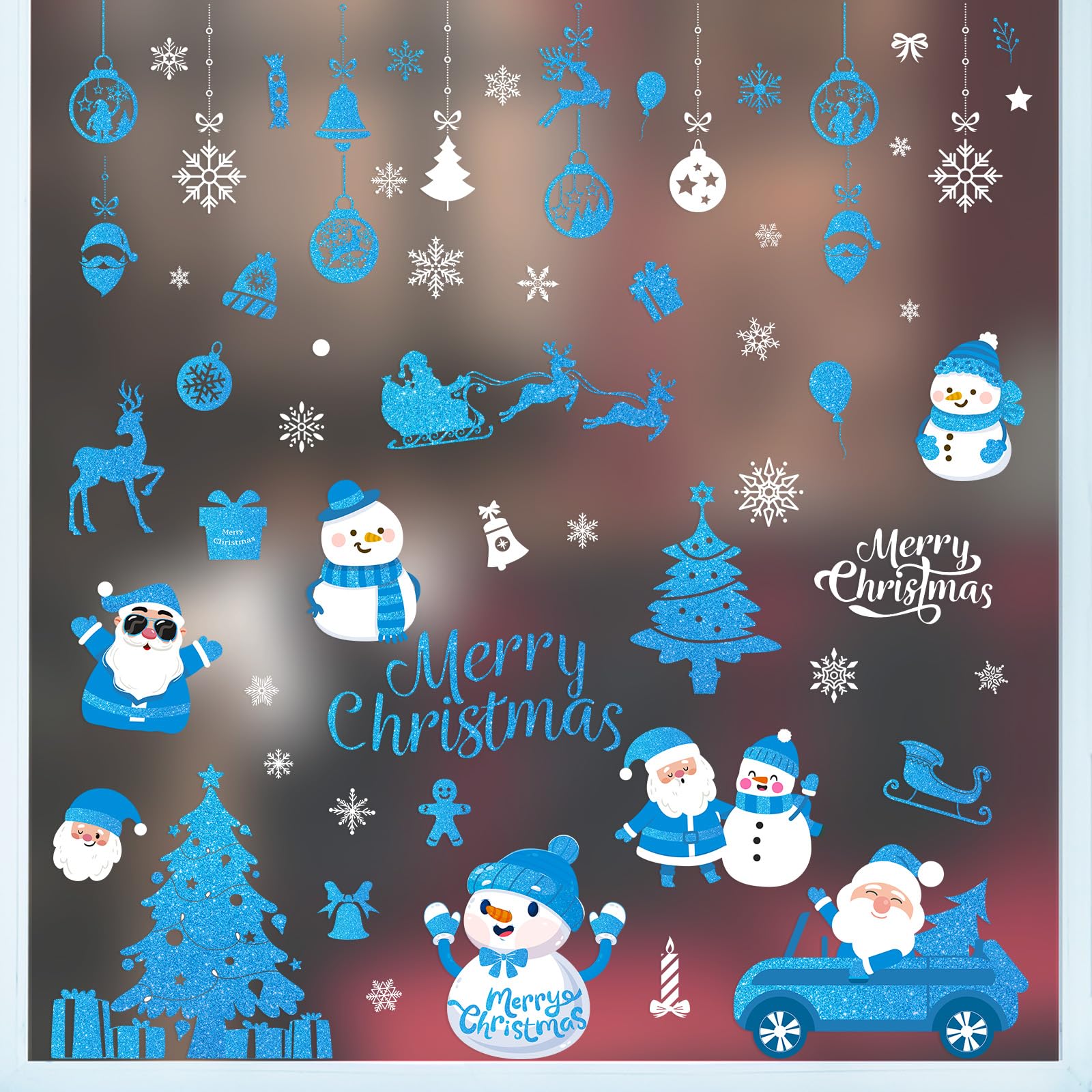 Copos De Nieve Para Ventana AOWDIAO SDJ WC 210 LG Christmas Decorations ...