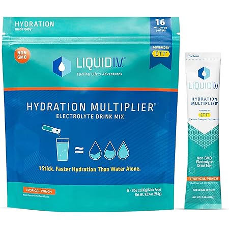 Amazon.com: Liquid I.V. Hydration Multiplier - Passion Fruit ...