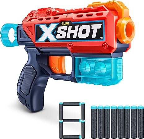 Amazon.com: ZURU - XSHOT - Excel - Kickback - Foam Arrow Gun - Comes ...