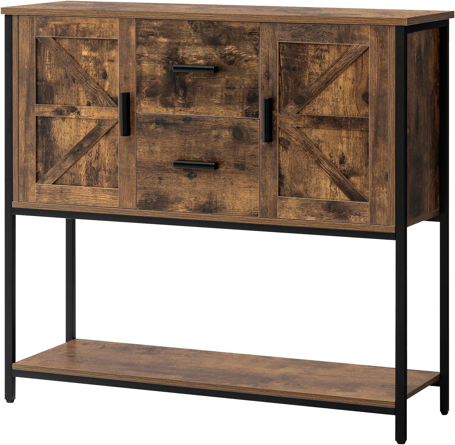 Amazon.com - IRONCK Sideboard Buffet Cabinet with LED Light & Charging ...