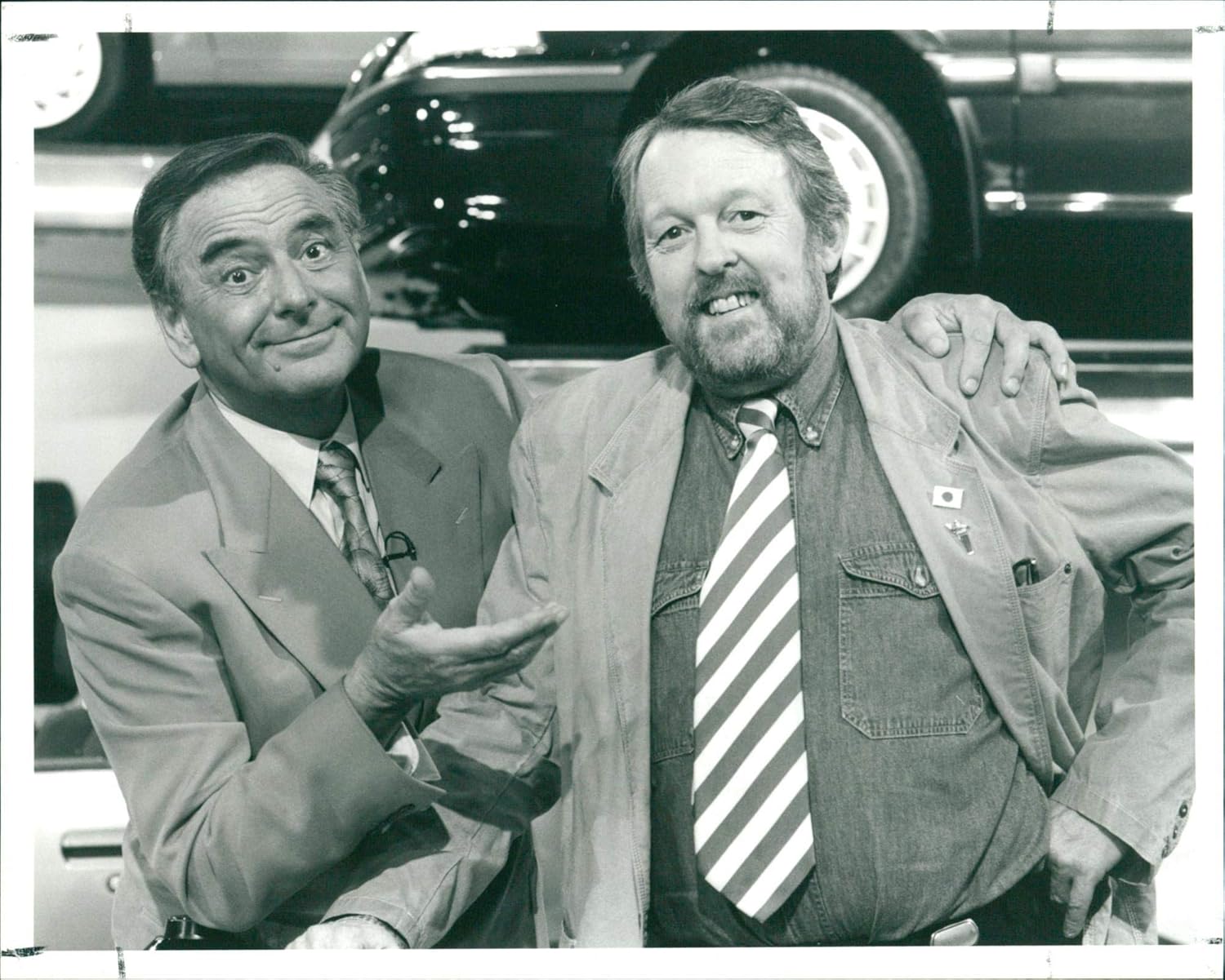 Bob Monkhouse and Willie Rushton in "Celebrity Squares" - Vintage Press ...