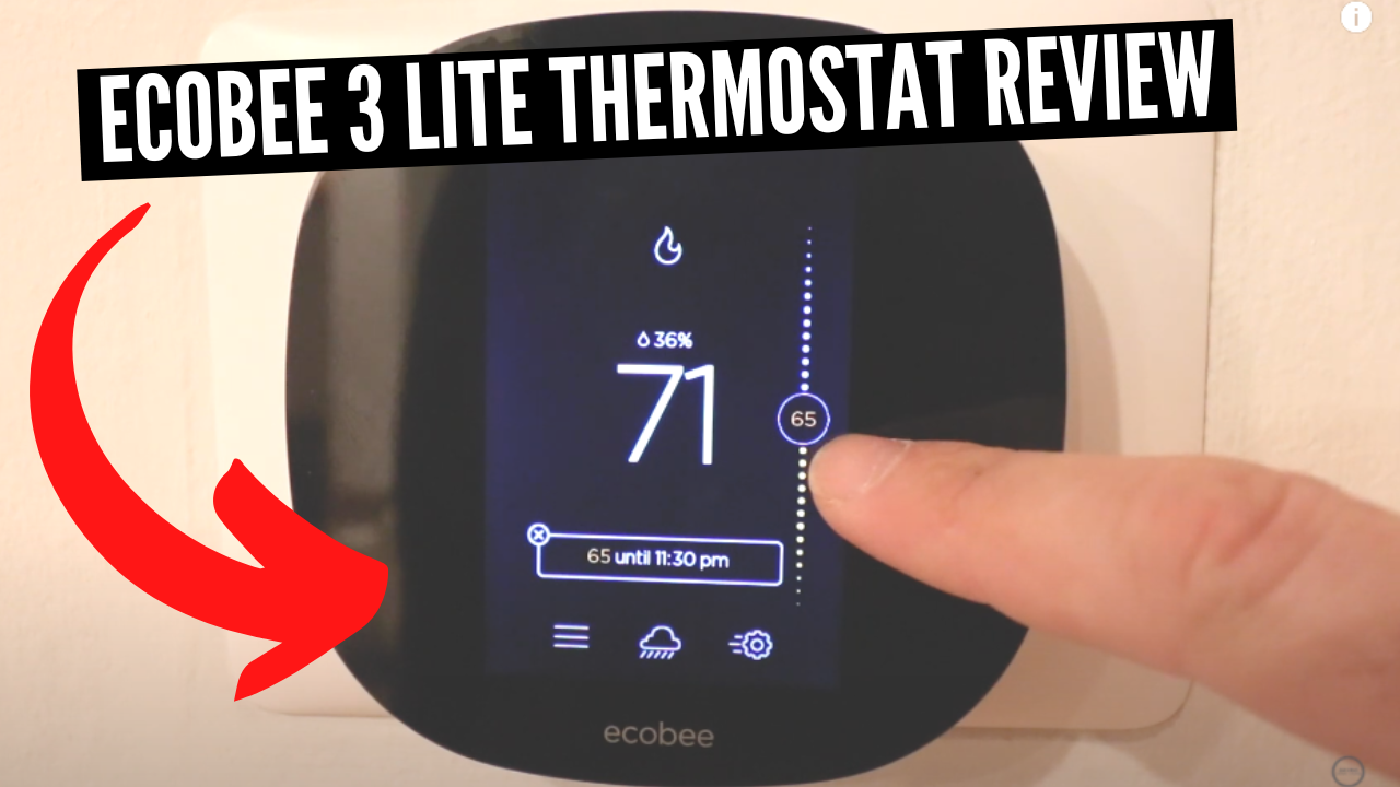 Watch Ecobee 3 Lite Smart Thermostat Review on Amazon Live