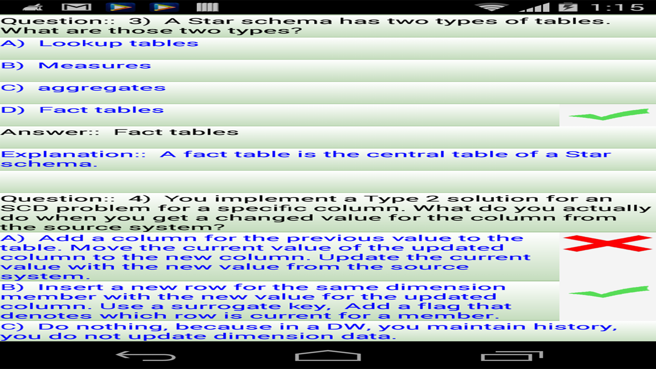 SQL SERVER EXAM 70-463 FREE - App on Amazon Appstore