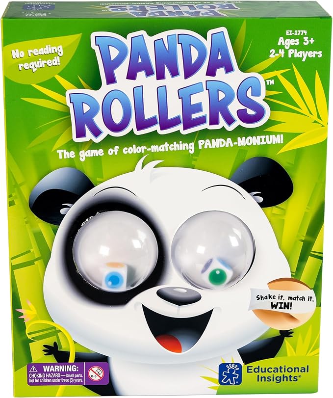 Amazon.com: Educational Insights Panda Rollers : Toys & Games