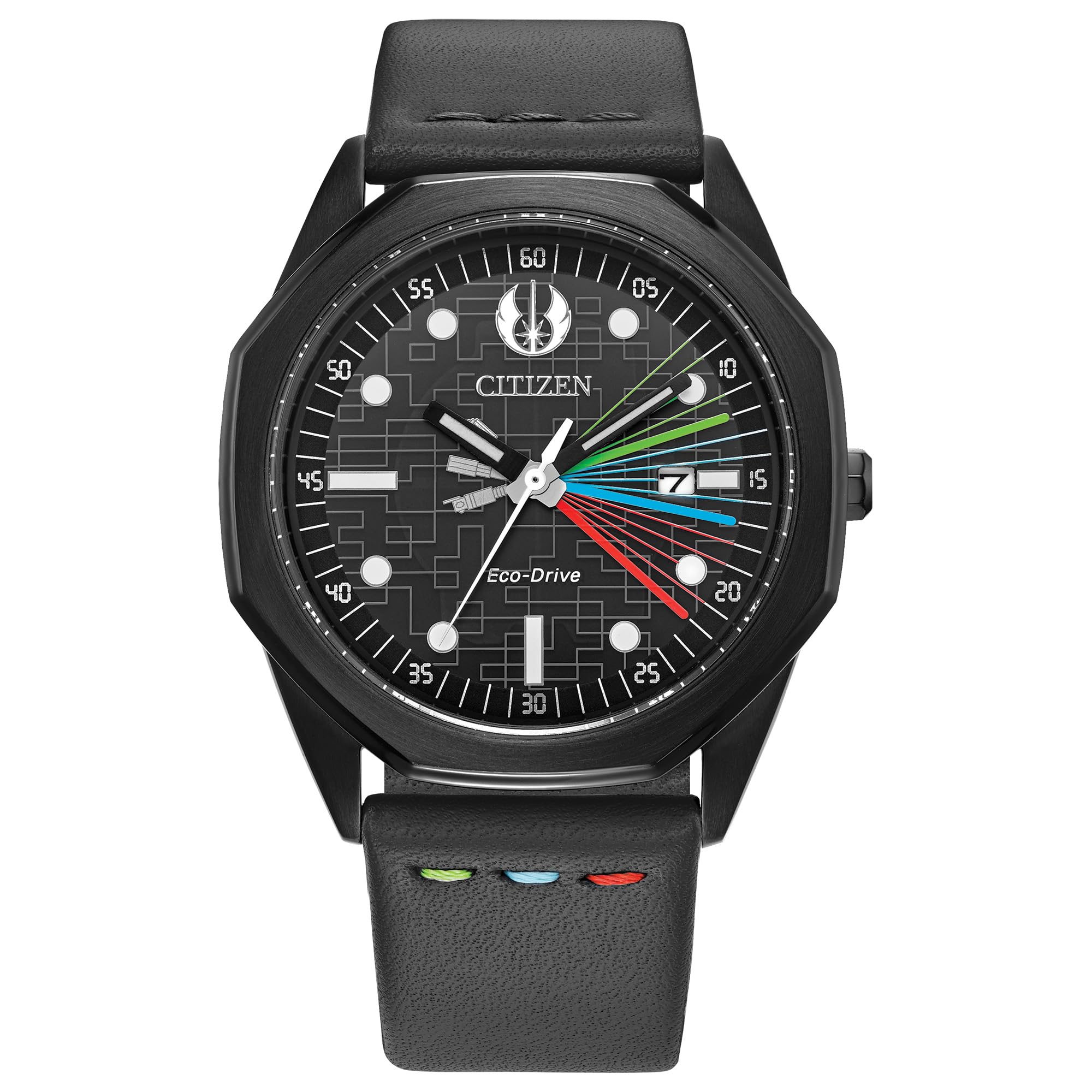 Amazon.com: Citizen Men's Eco-Drive Star Wars Darth Vader Black Ion ...