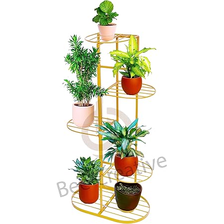 Kundi 6 Tier Plant Stands for Indoors and Outdoors, Flower Pot Holder ...
