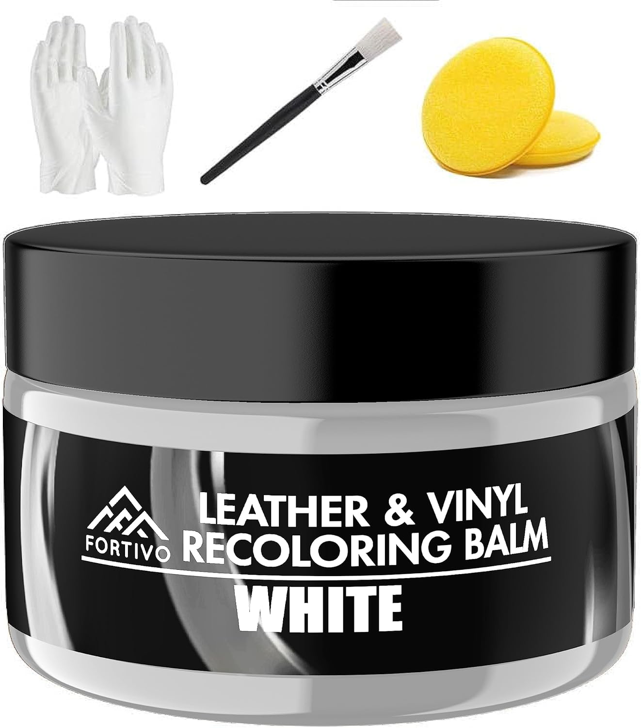Amazon.com: FORTIVO Leather Recoloring Balm, Leather Repair Kit for ...