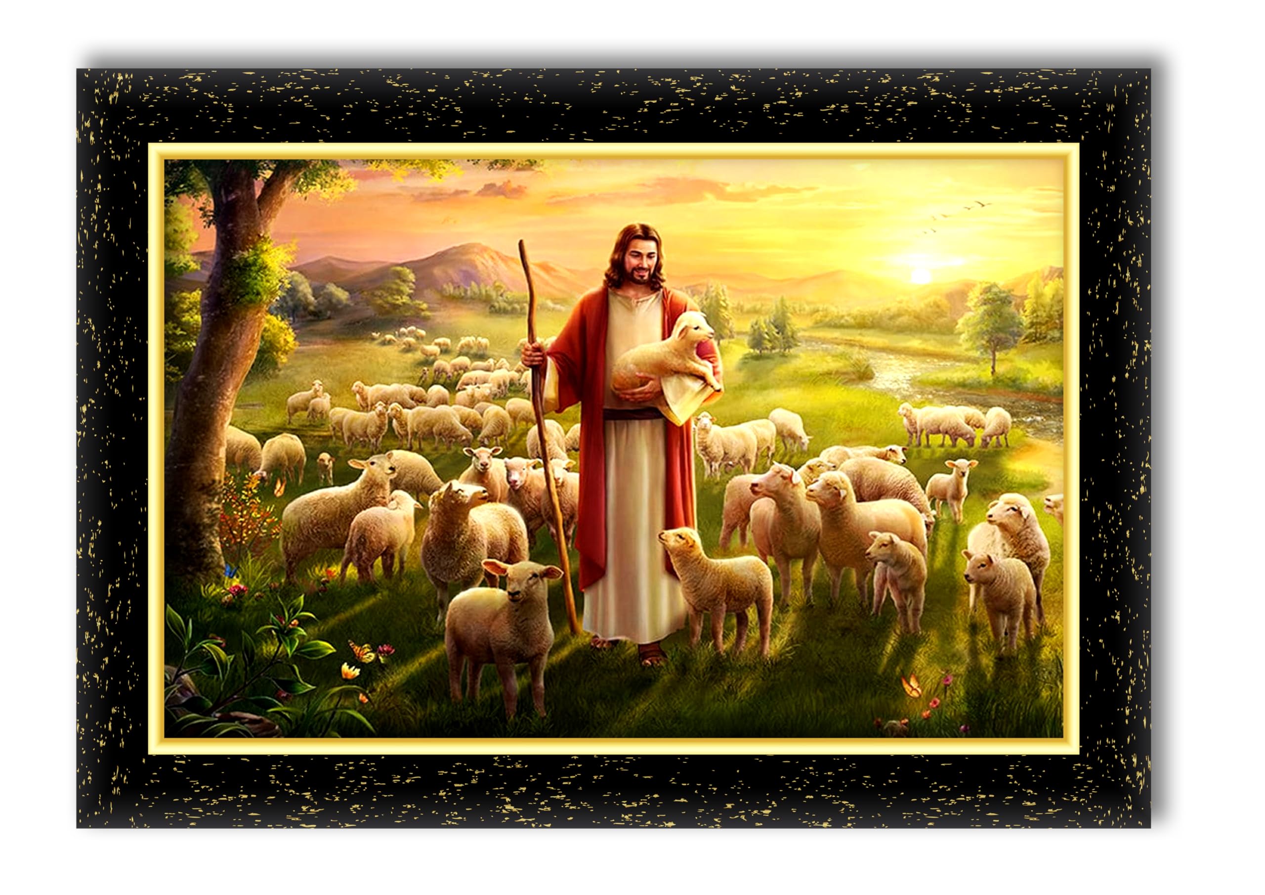 Jesus The Good Shepherd Paintings Icon Of Jesus Christ The Good