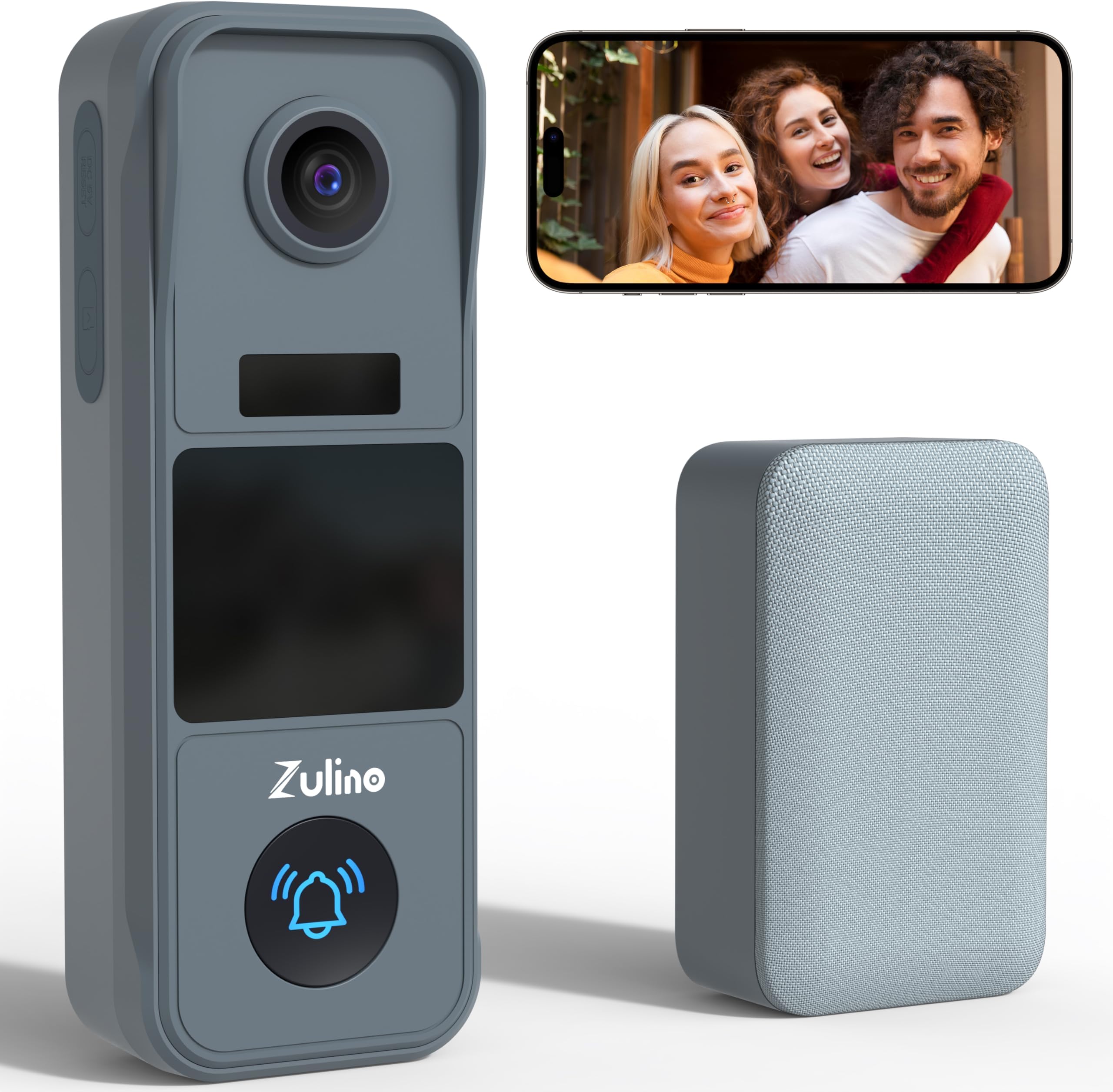 Amazon.com: Roku Smart Home Wired Video Doorbell & Chime - 1080p HD ...